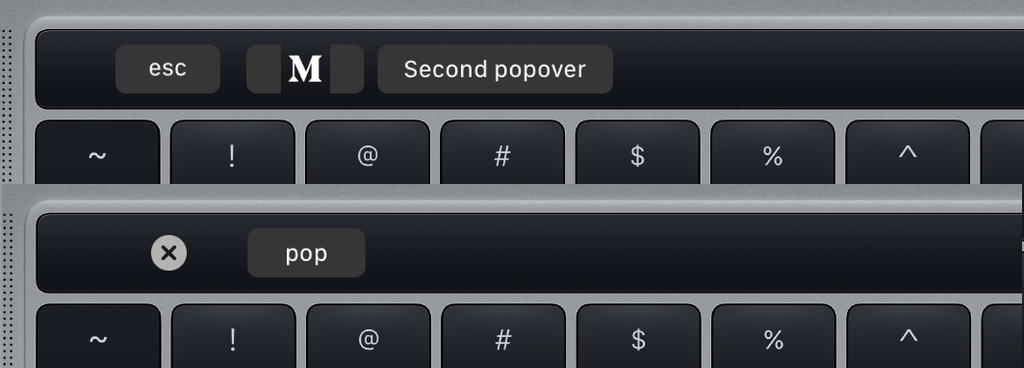 How to use the Mac TouchBar API in Electron